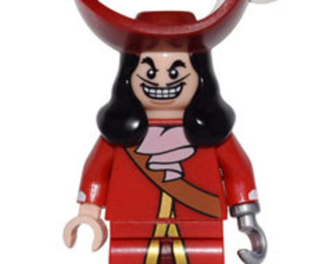 Lego MINIFIGURE Captain Hook Disney - Etsy