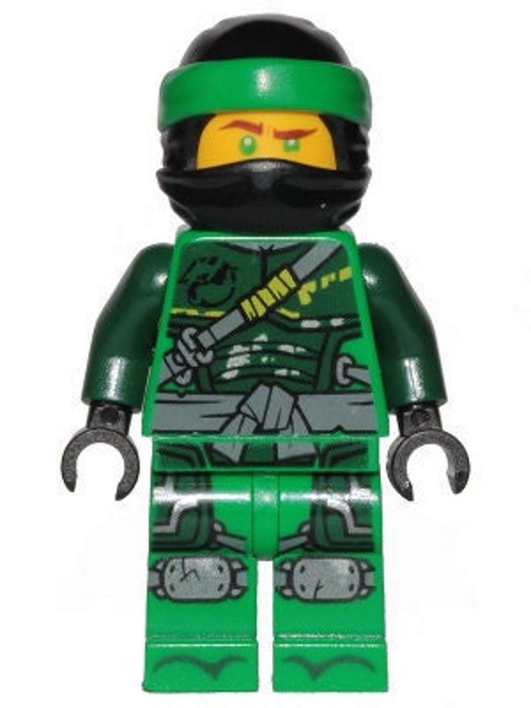 Lego MINIFIGURE Ninjago Lloyd - Hunted, Green Wrap (without Asian ...