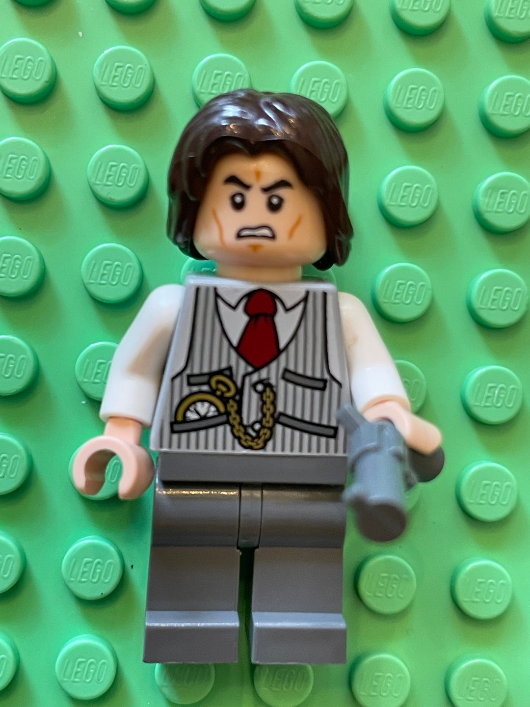 Vintage Lego MINIFIGURE Torso Pinstripe Vest, Red Tie and Pocket Watch ...