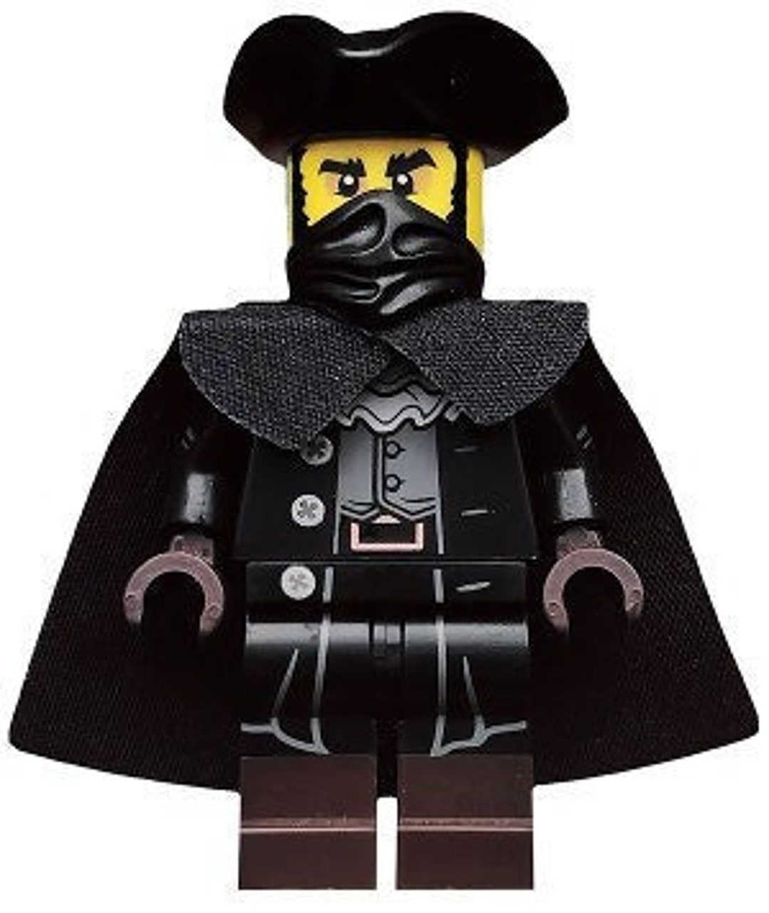 Lego MINIFIGURE the Mystery Man highwayman Series - Etsy
