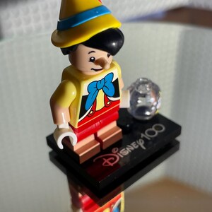 Lego MINIFIGURE Pinocchio, Disney 100 (complete Set With Stand and ...