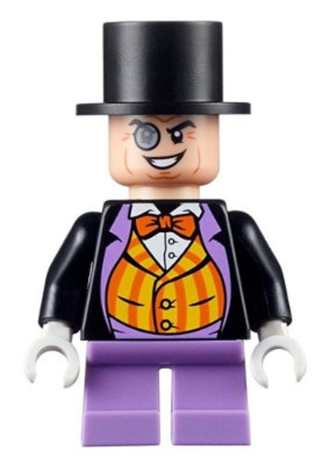 Lego MINIFIGURE the Penguin - Bright Waistcoat - Etsy