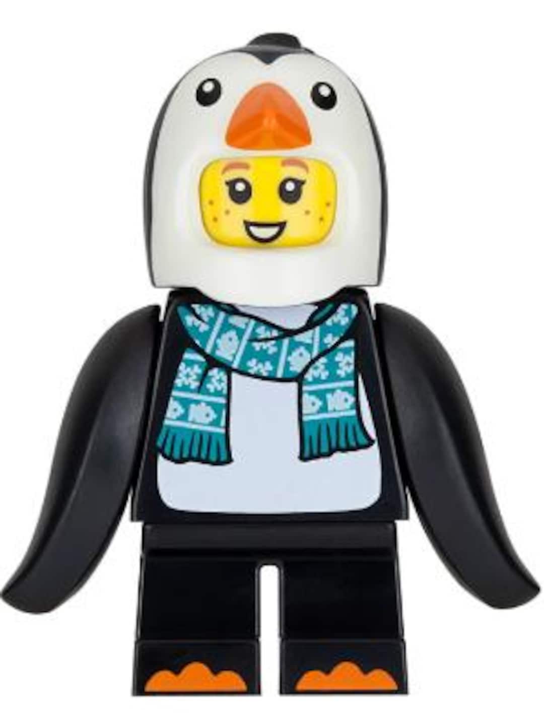 Lego MINIFIGURE Penguin Suit Girl - Etsy