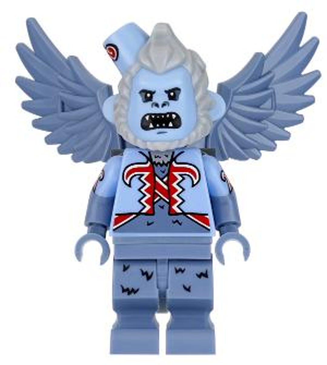 Lego MINIFIGURE Flying Monkey - Bared Teeth - Etsy
