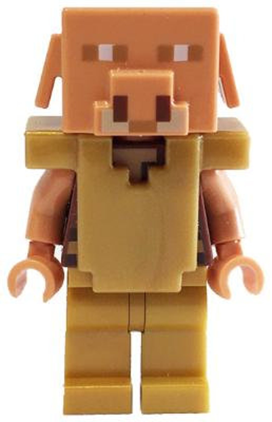 Lego Minifigures Minecraft PIG Piglin - Pearl Gold Legs and Armor - Etsy