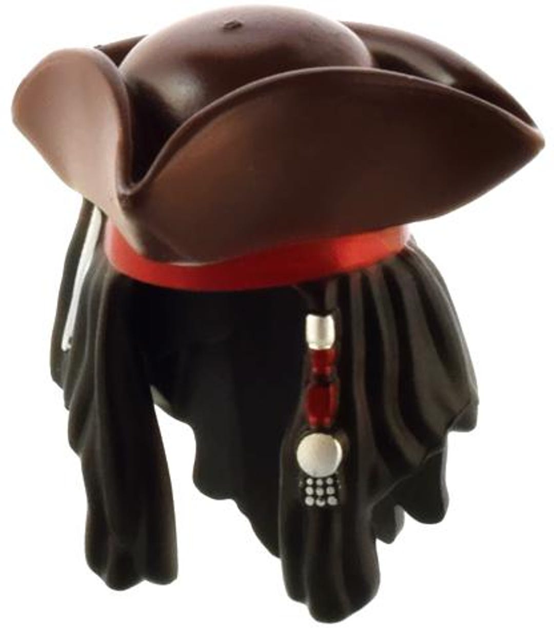 Lego MINIFIGURE, Hair Combo, Hair With Hat, Dreadlocks With Beads, Dark ...