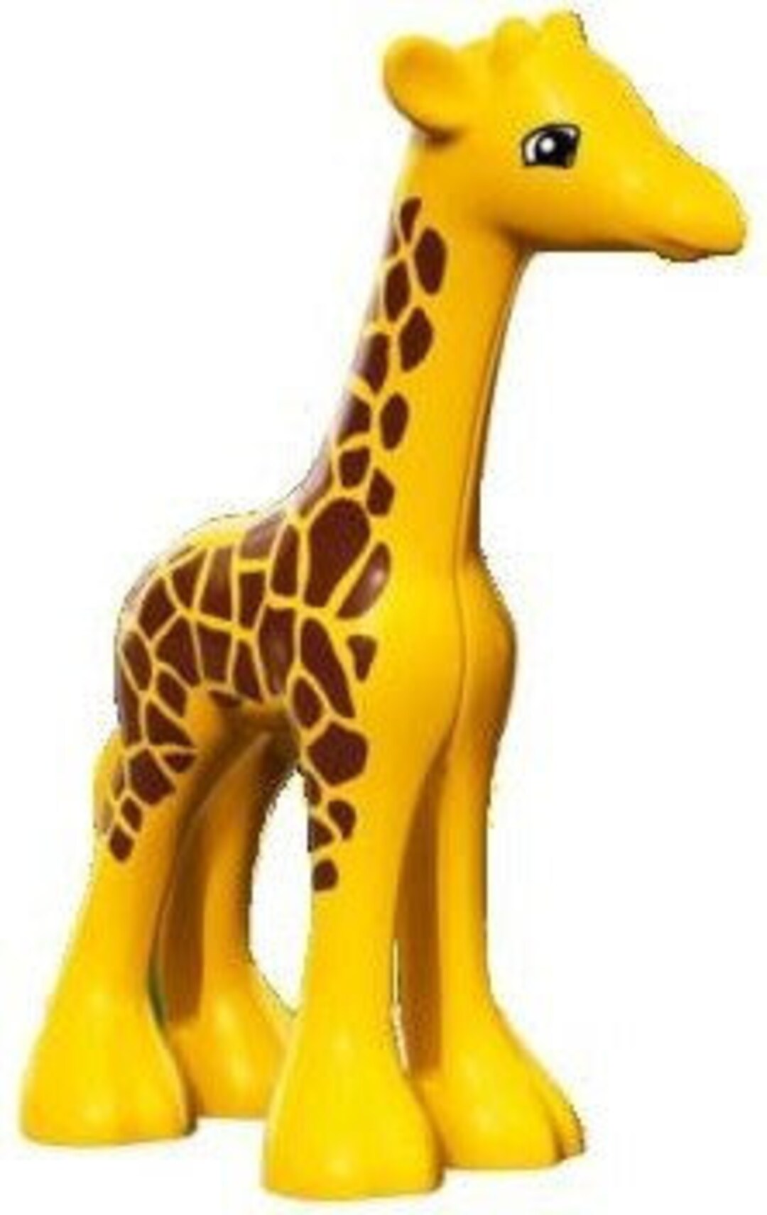 Lego MINIFIGURE Animal Largest Duplo Giraffe Baby Large, Eyes Squared ...