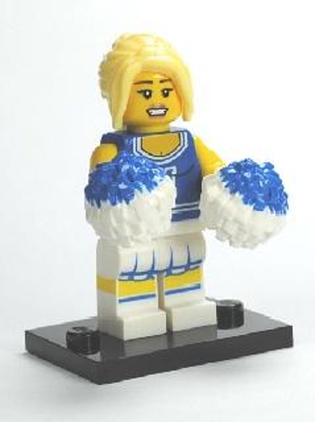 Lego MINIFIGURE Cheerleader, Series 1 (complete Set With Stand and ...