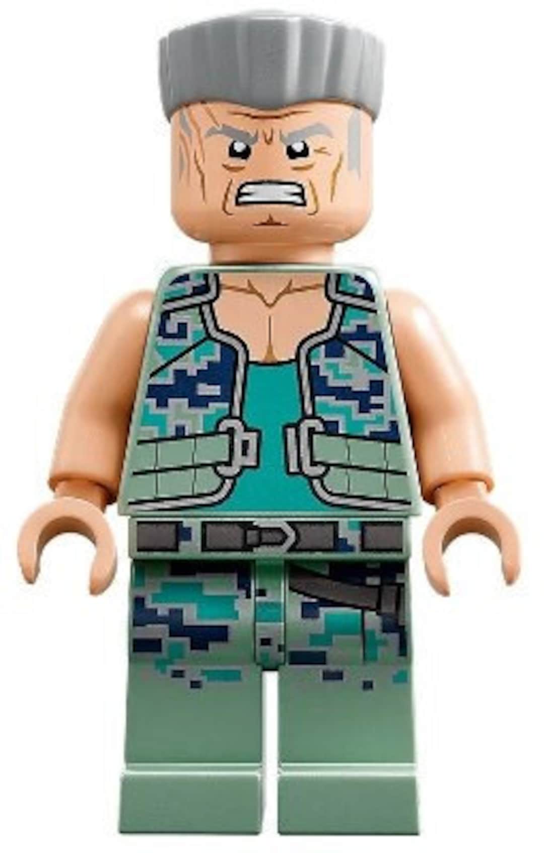 Lego MINIFIGURE Lego Avatar: the Last Airbender Colonel Miles Quaritch ...
