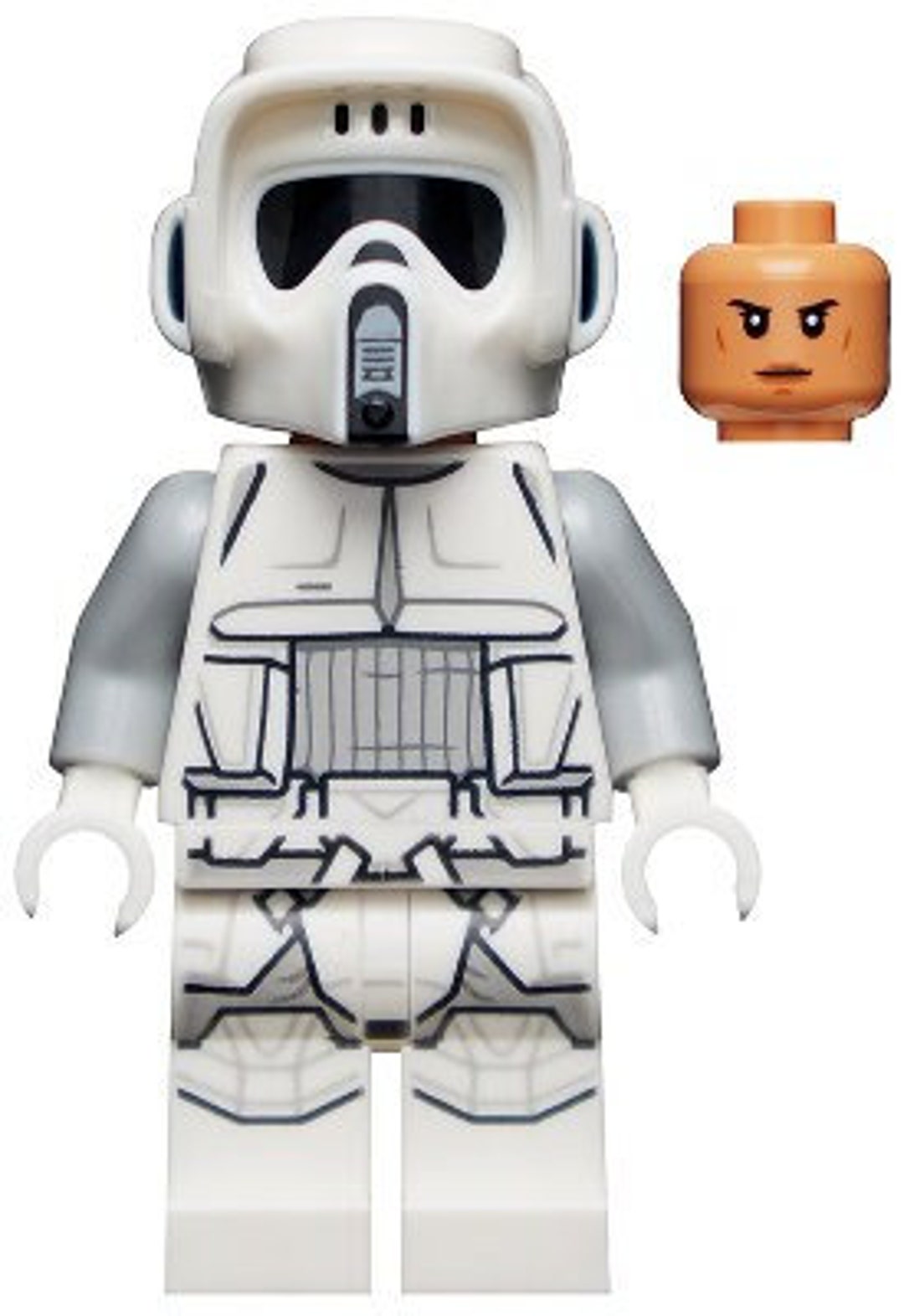 Lego Star Wars MINIFIGURE Imperial Scout Trooper, Hoth - Female, Dual ...