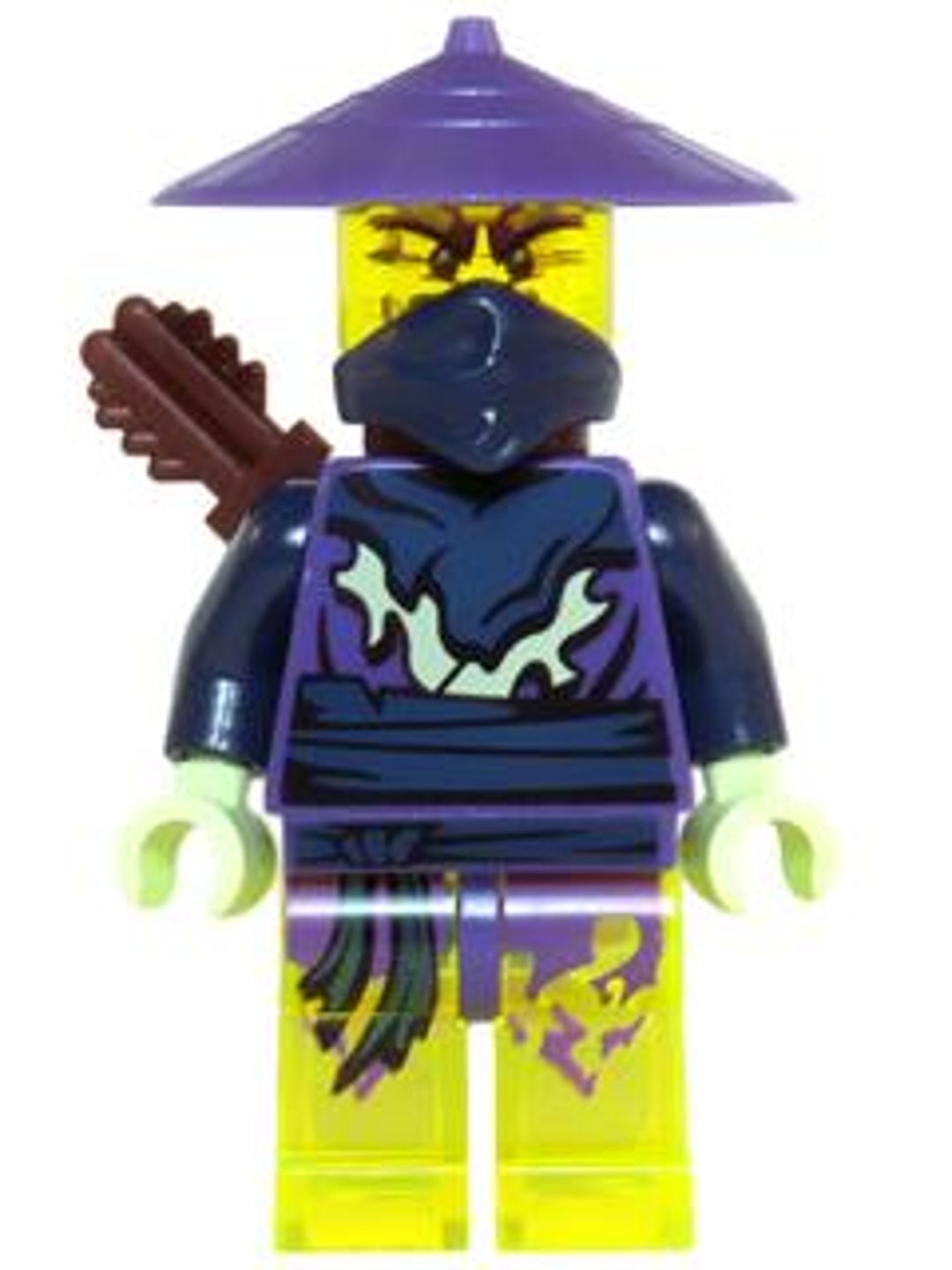 Lego MINIFIGURE Ghost Ninja Ghost Warrior Ghurka Halloween Fortnight ...