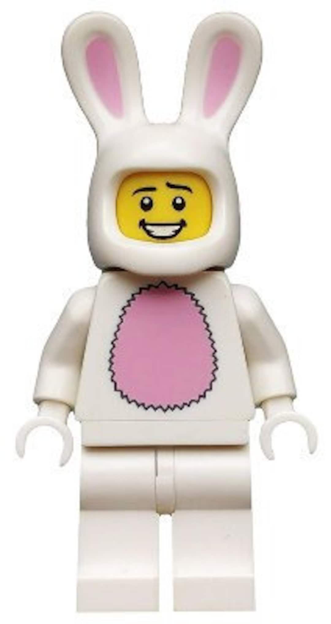 Lego MINIFIGURE Bunny Suit Guy - Etsy