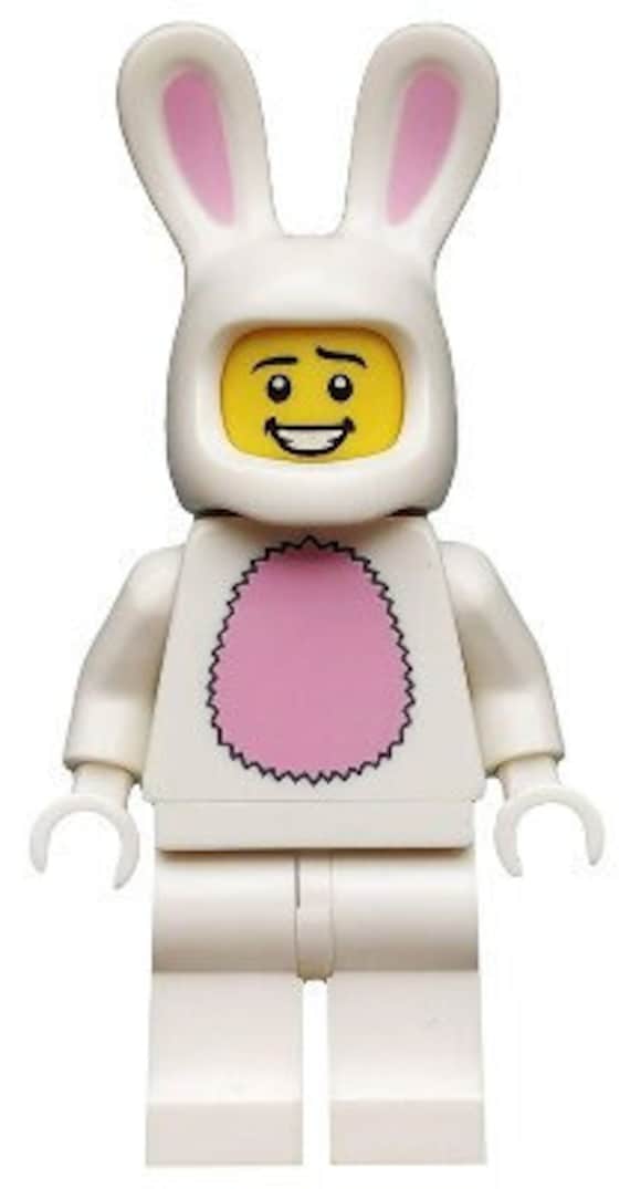 Lego MINIFIGURE Bunny Suit Guy - Etsy