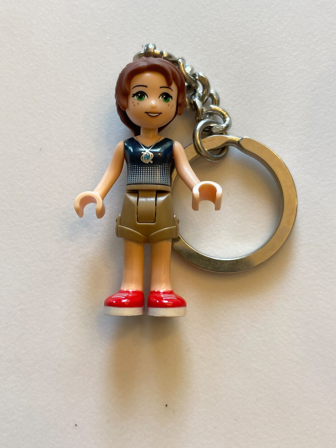 Lego MINIFIGURE Key Chain Friends Doll - Etsy
