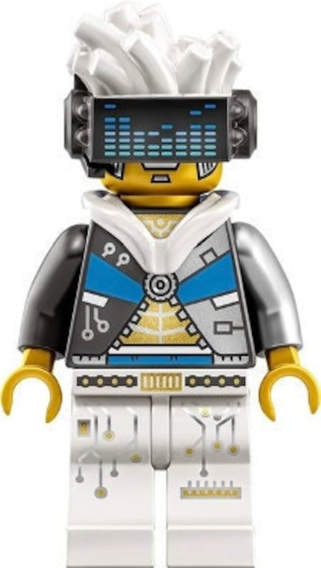 LEGO Minifigure Cyberpunk Vidiyo Bass Bot Furture is Now - Etsy