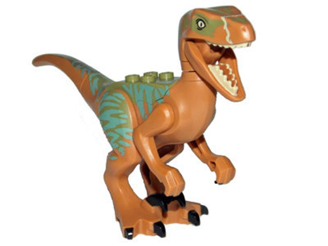 Lego MINIFIGURE Big Figure Authentic Dinosaur Raptor / Velociraptor ...