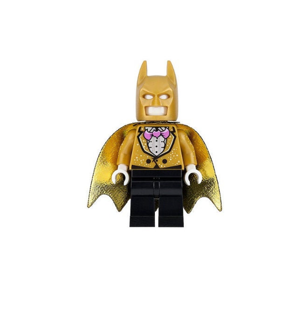 Lego MINIFIGURE Tuxedo Batman - the Bat-pack Batsuit - Etsy