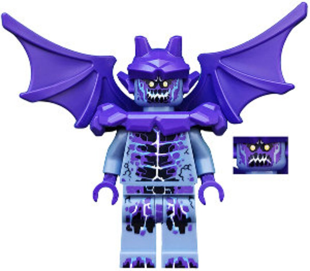 Lego MINIFIGURE Halloween Evil Gargoyle Monster - Etsy