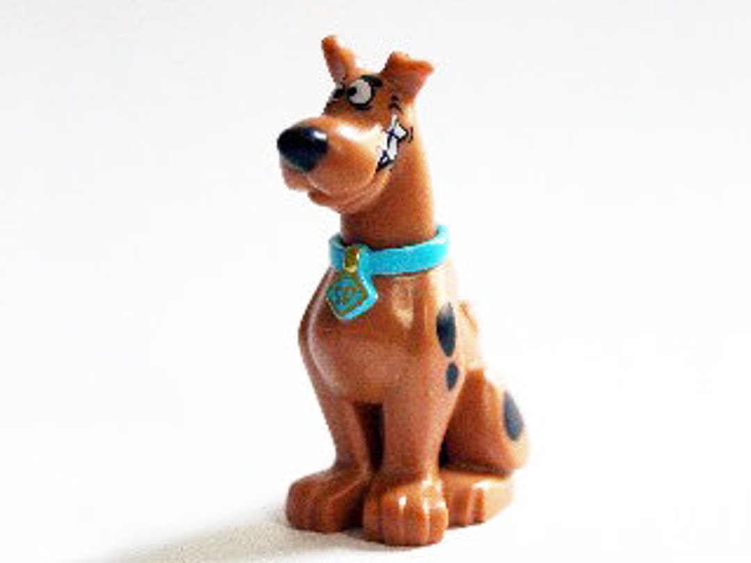 Lego MINIFIGURE Mystery Van Dog, Great Dane Scooby-doo Sitting With ...