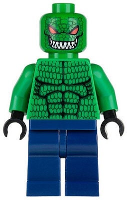 Custom Lego Killer Croc Details