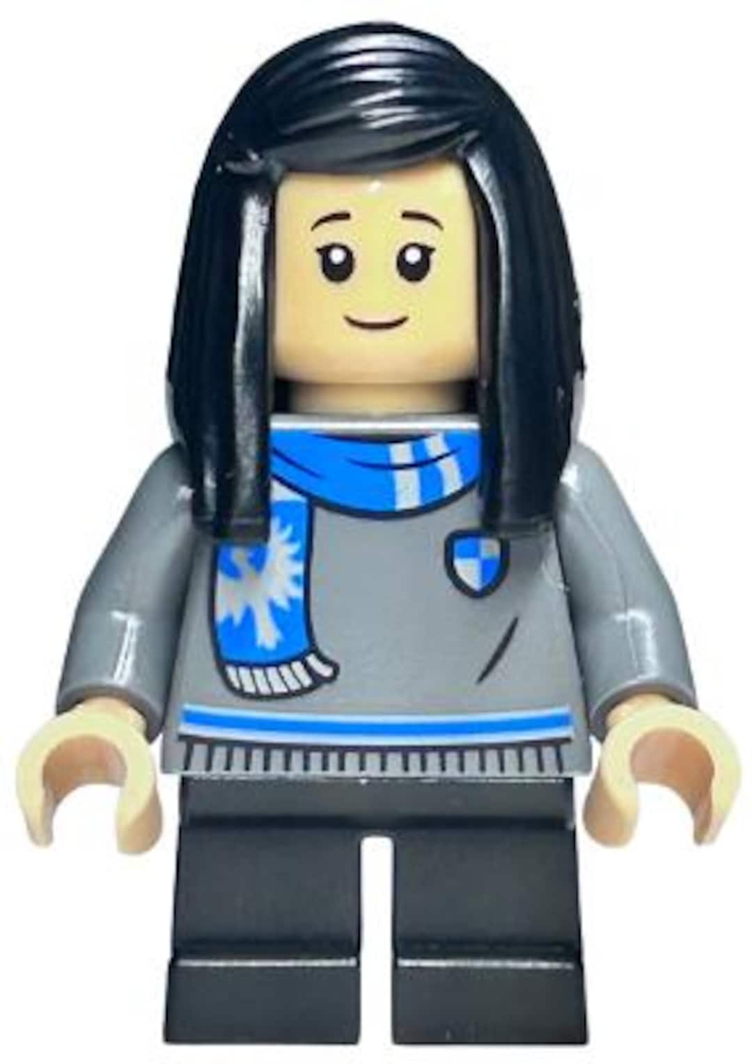 Lego MINIFIGURE Harry Potter Cho Chang - Ravenclaw Sweater and Scarf ...