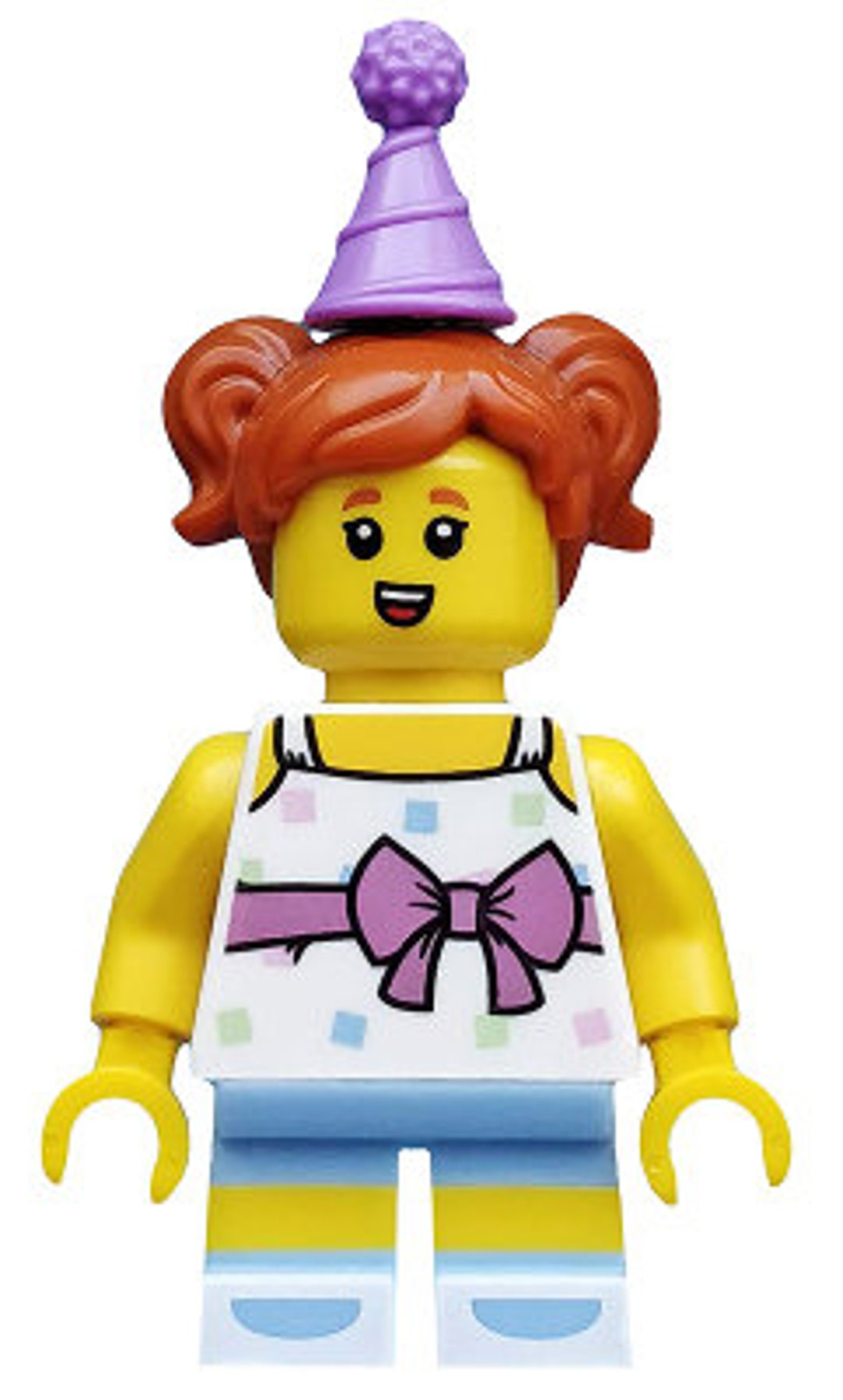 Lego MINIFIGURE Birthday Party Girl - Etsy