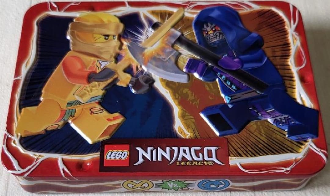 Lego MINIFIGURE Ninjago Arin Vs. Wolf Mask Guard Metal Box - Etsy