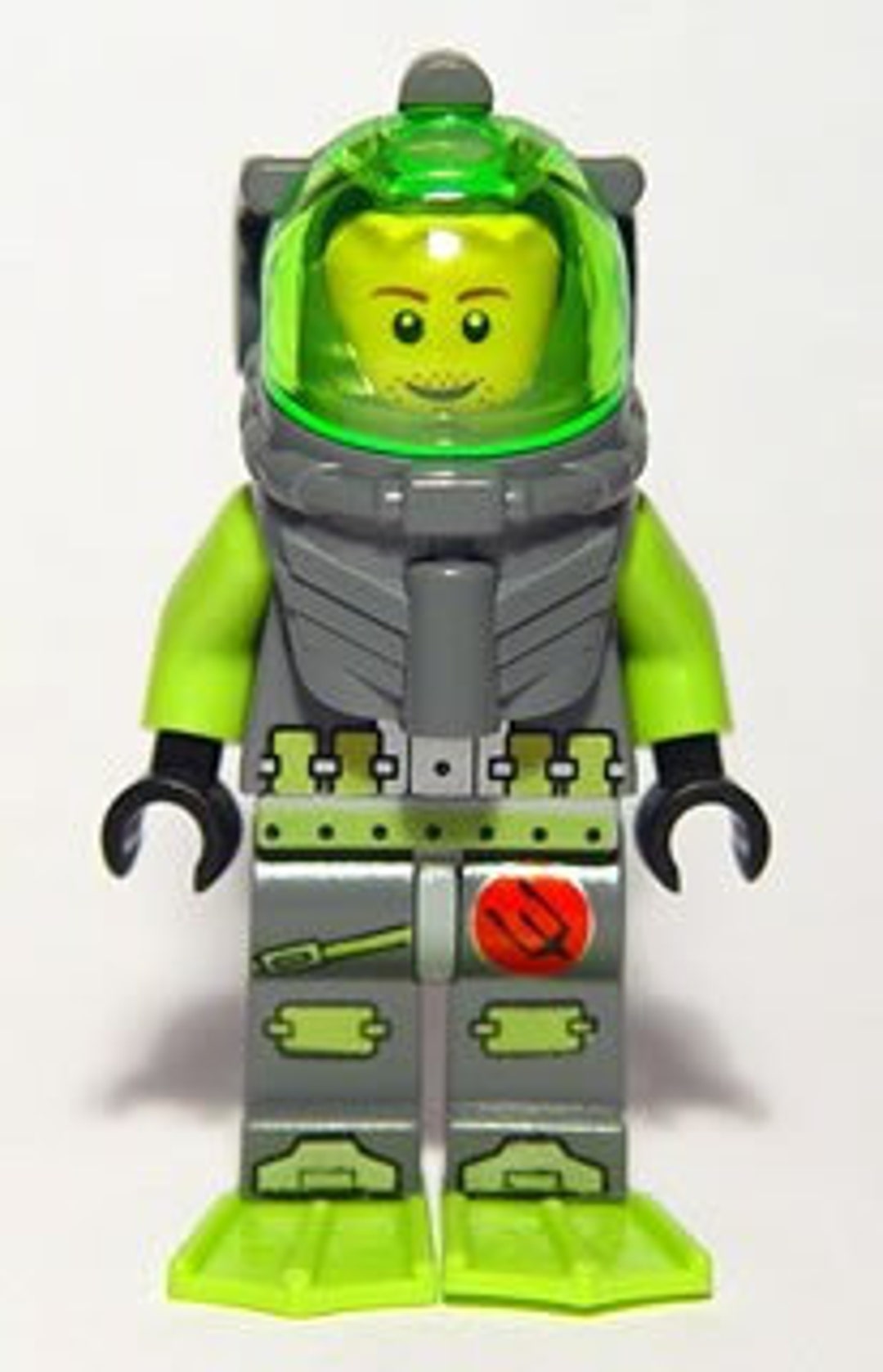Lego MINIFIGURE Atlantis Diver 4 - Lance Spears With Flippers - Etsy