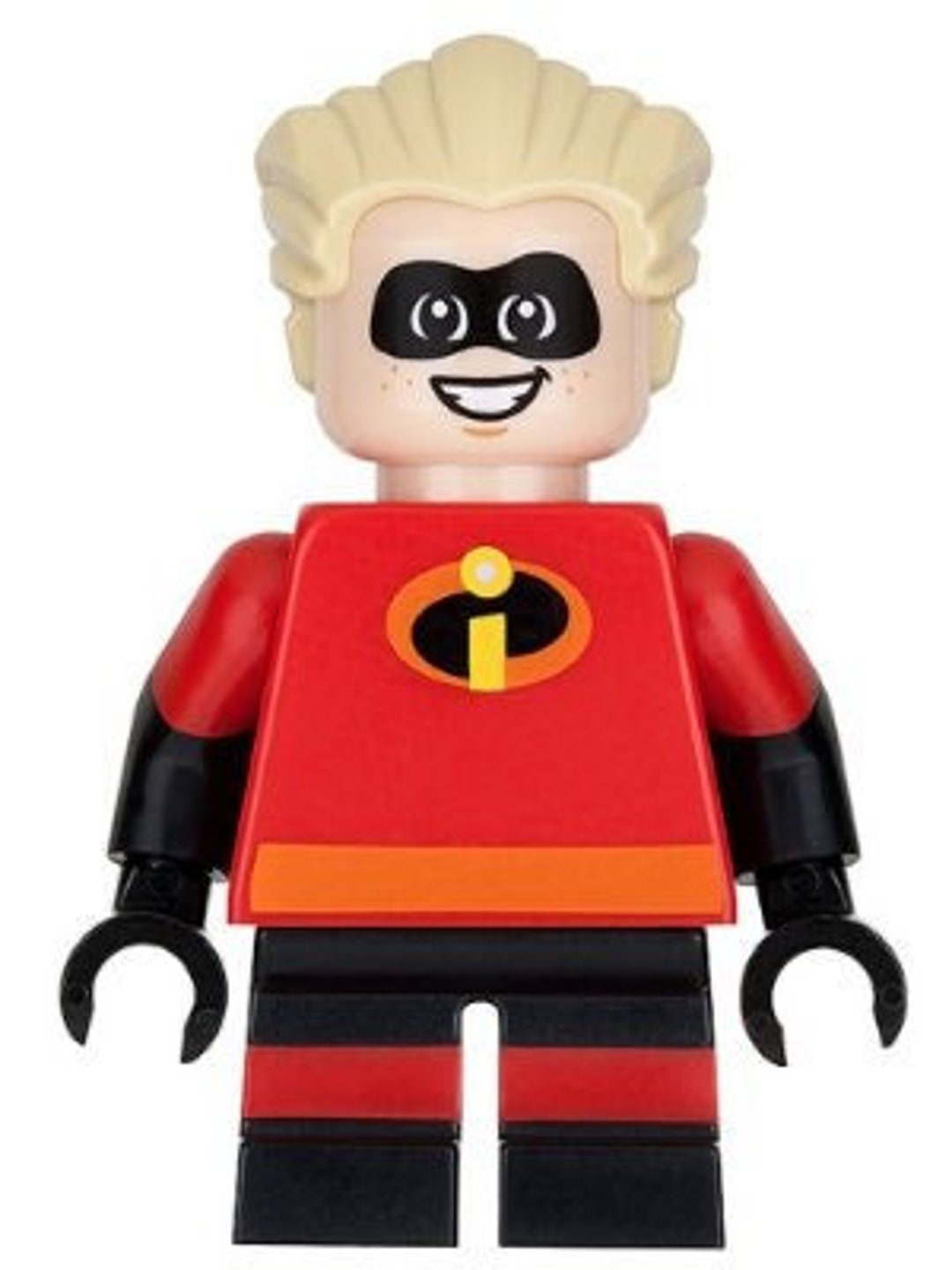 Lego MINIFIGURE Incredible Dash Parr - Etsy