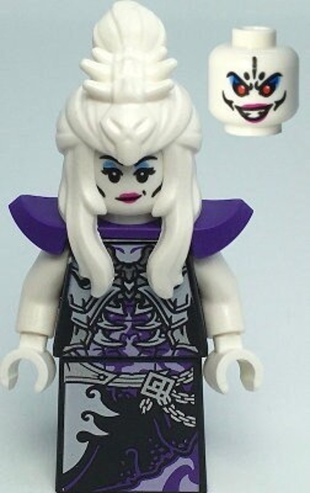 Vintage Lego MINIFIGURE Halloween White Bone Demon Monster - Etsy