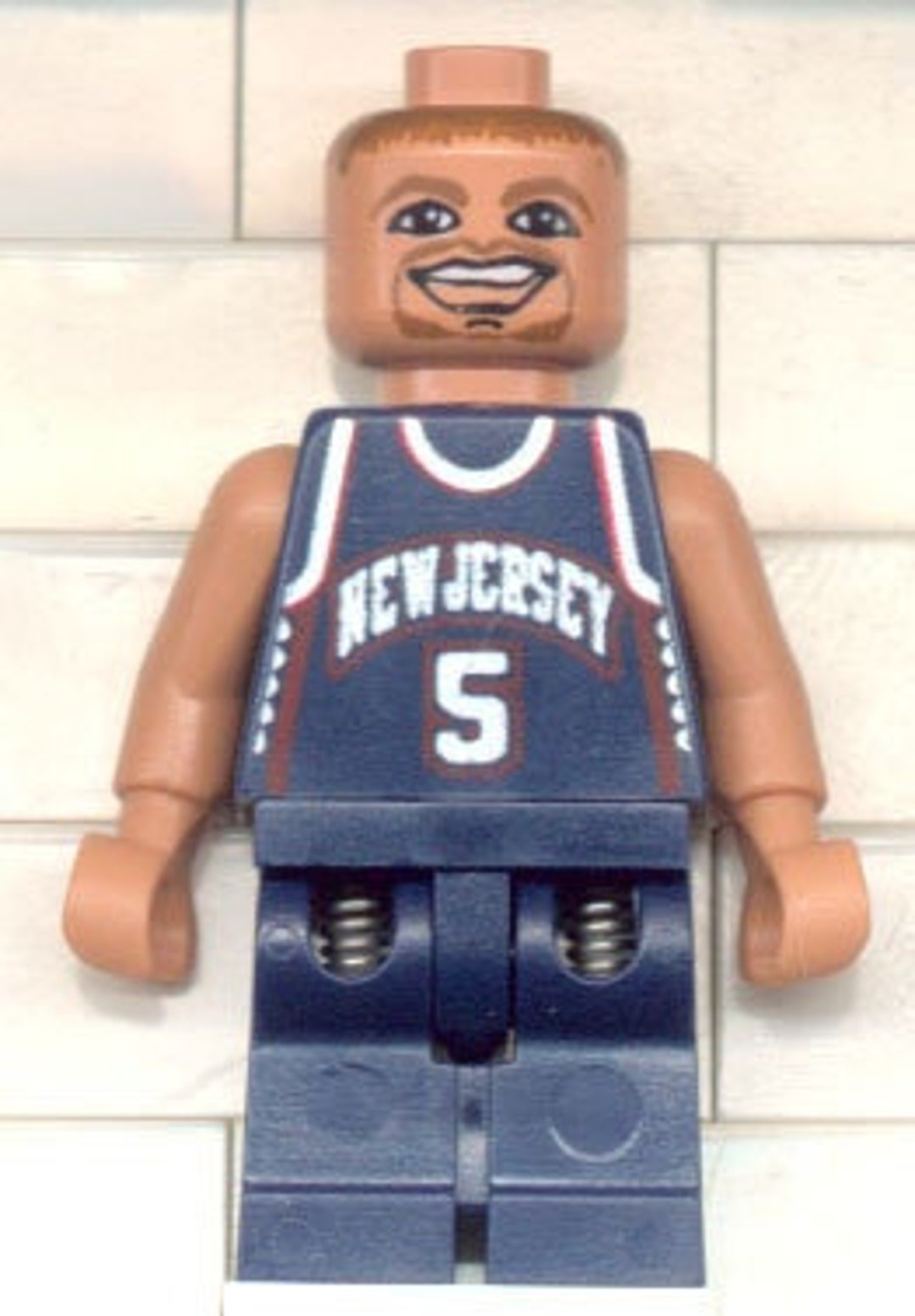 Lego MINIFIGURE NBA Jason Kidd, New Jersey Nets #5 - Etsy