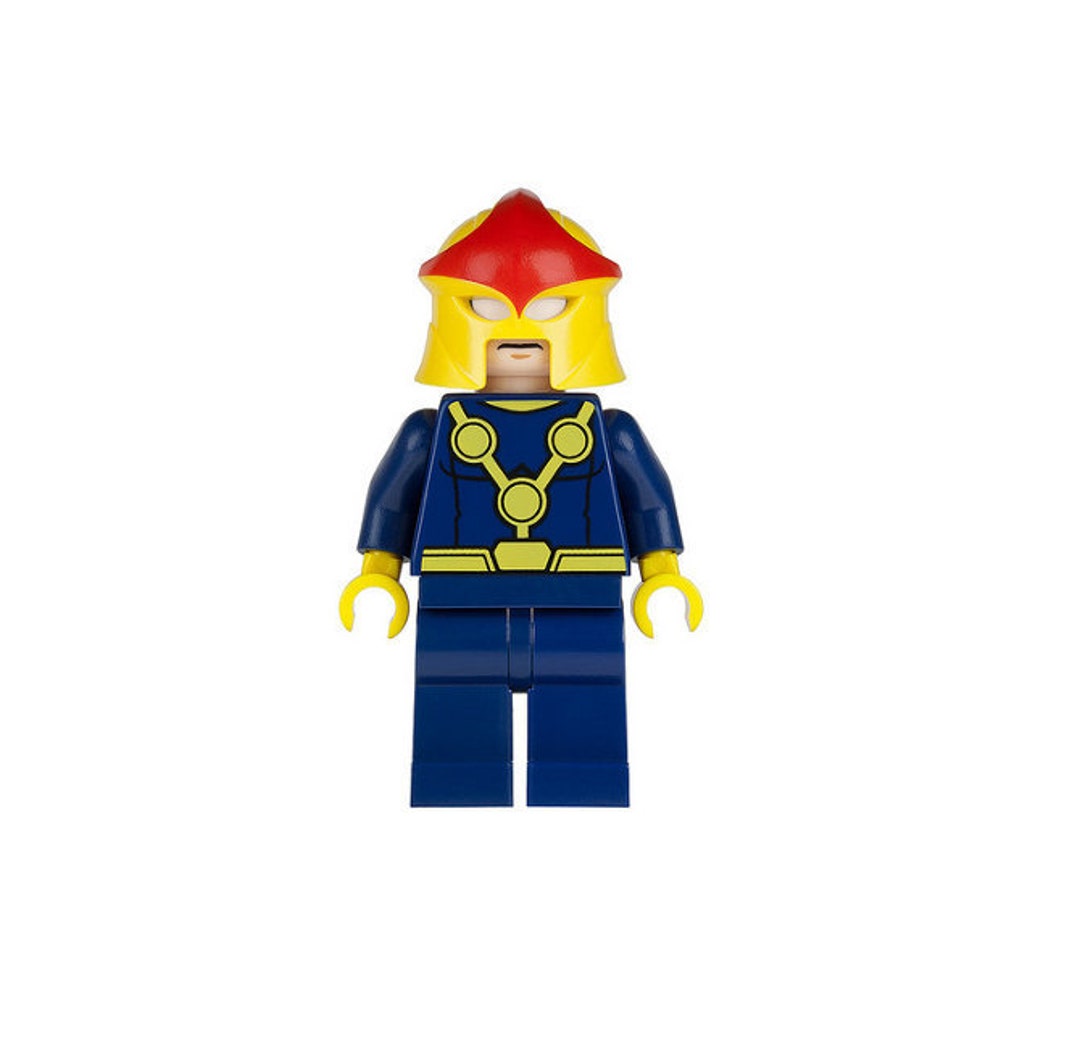 Lego MINIFIGURE Super Hero Nova - Etsy