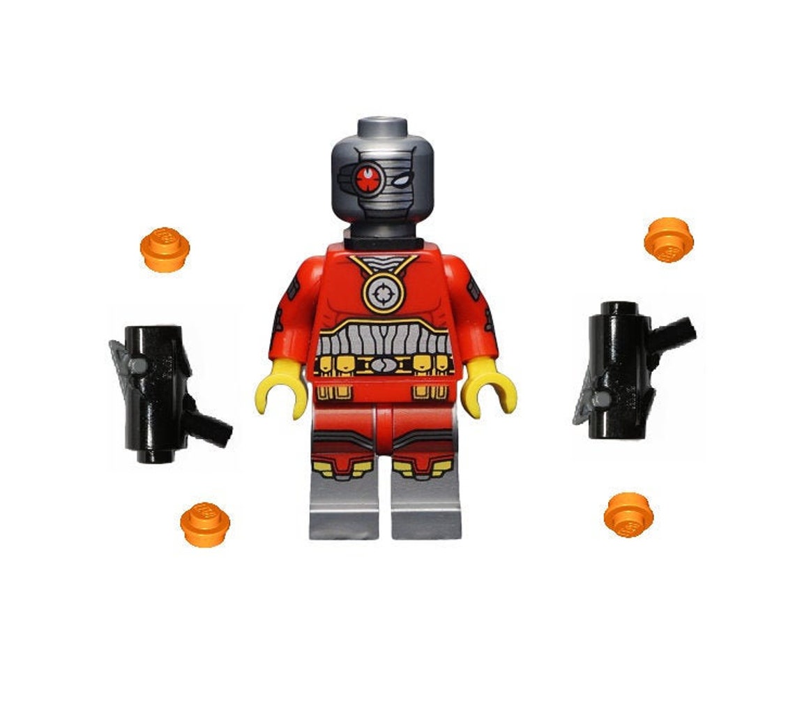 Lego MINIFIGURE DC Comics Deadshot - Etsy