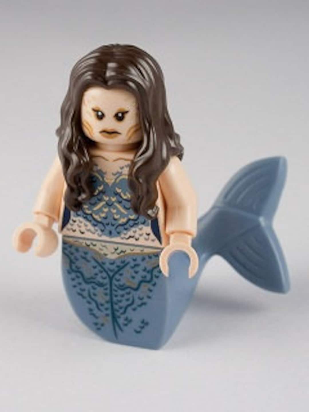 Lego MINIFIGURE Mermaid Syrena - Etsy