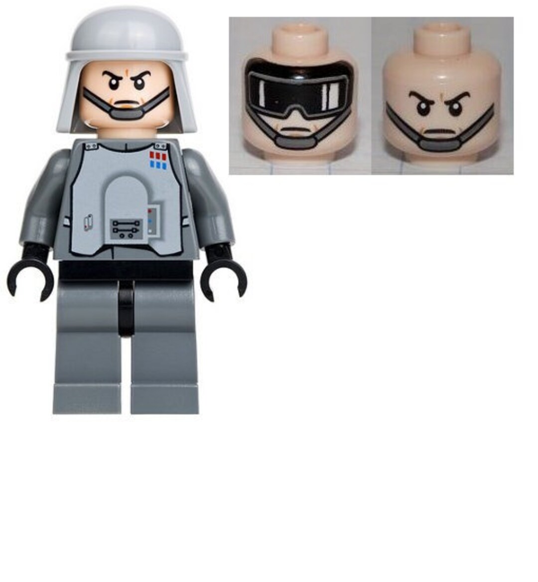 Lego Star Wars MINIFIGURE Imperial Officer With Battle Armor (captain ...