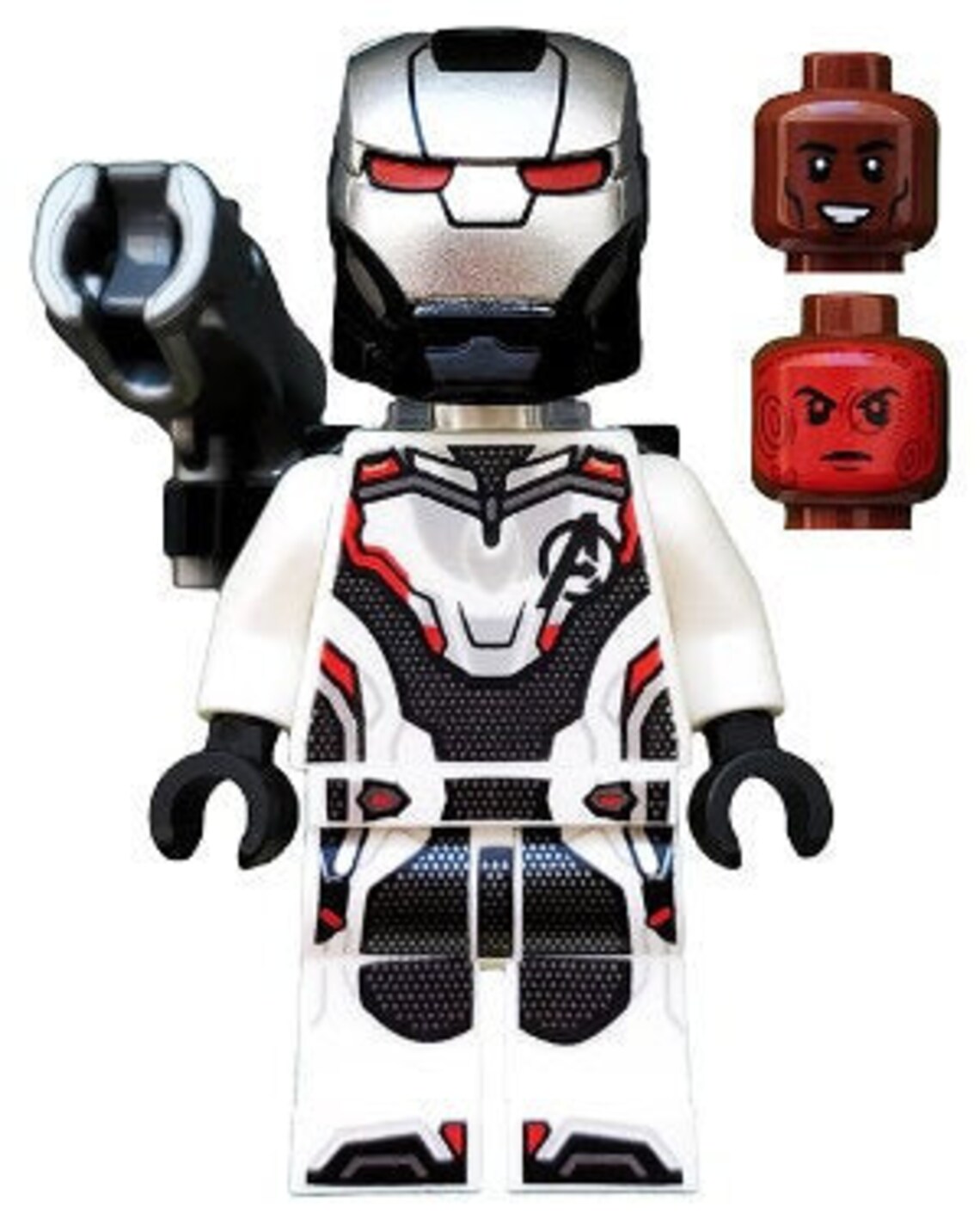 Lego MINIFIGURE War Machine - White Jumpsuit - Etsy