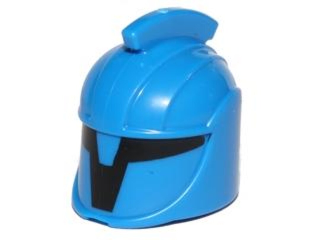 Lego Minifigure, Headgear Helmet SW Senate Commando With Black Markings ...