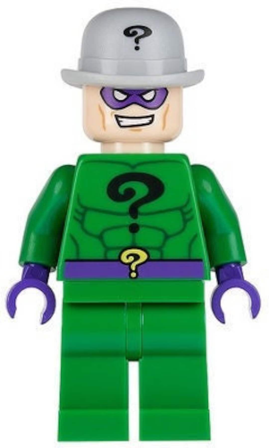 Lego MINIFIGURE the Riddler, Bowler Hat - Etsy