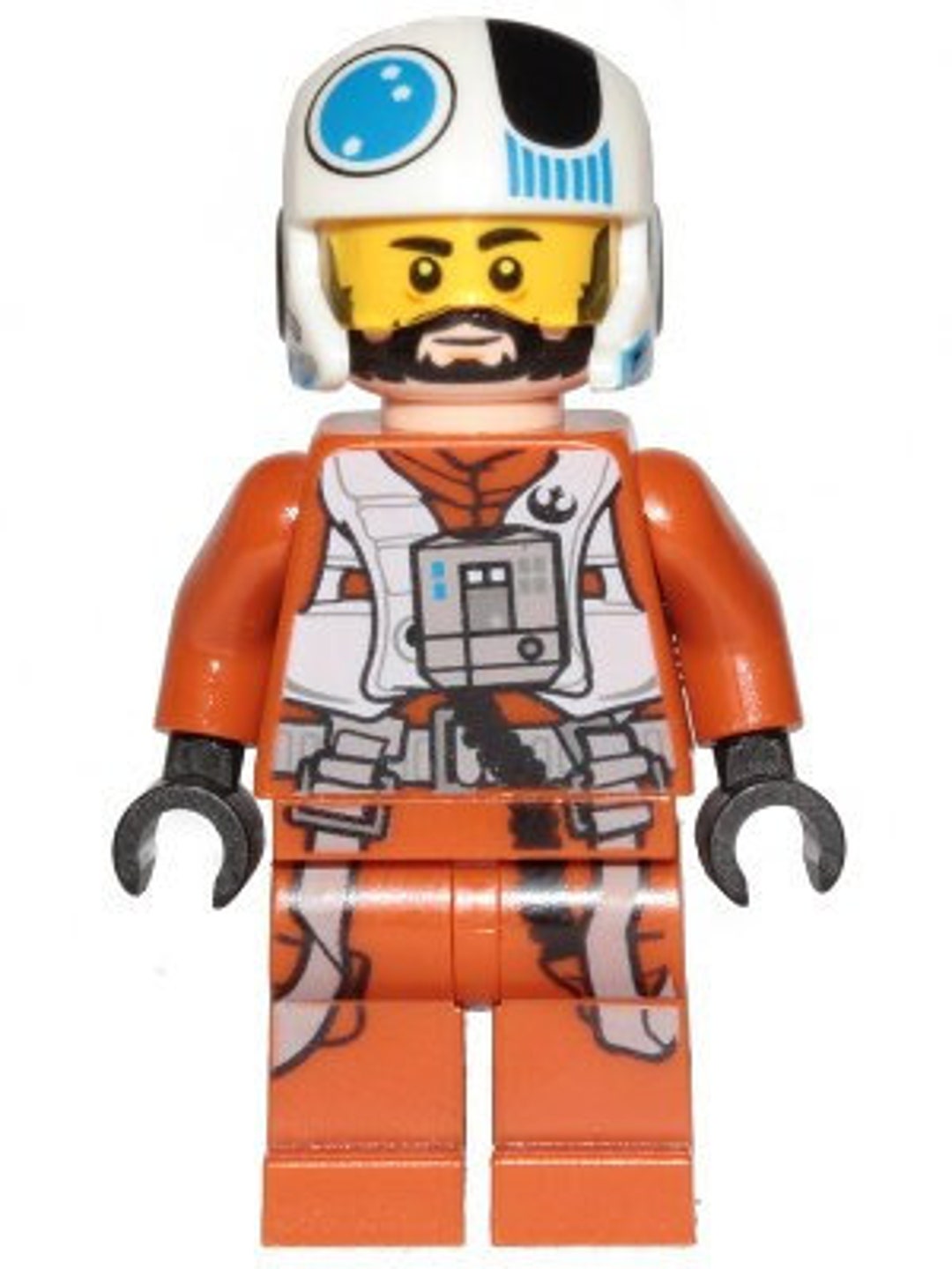 Lego Star Wars MINIFIGURE Temmin 'snap' Wexley - Medium Nougat Lines ...