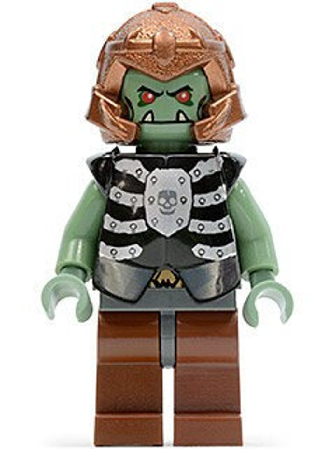 Real Lego Fantasy Era Troll Orc Armour Warrior Minifigures Castle Theme ...