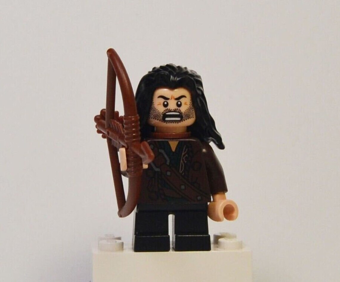 Lego MINIFIGURE Hobbit Lord of the Rings Kili the Dwarf - Etsy