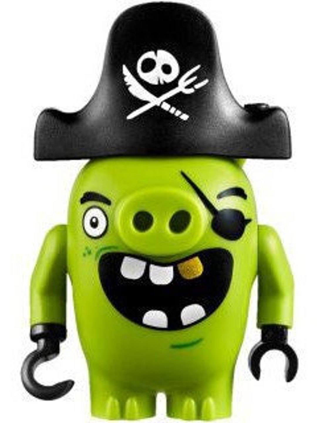 Lego MINIFIGURE Pirate Pig Angry Birds - Etsy