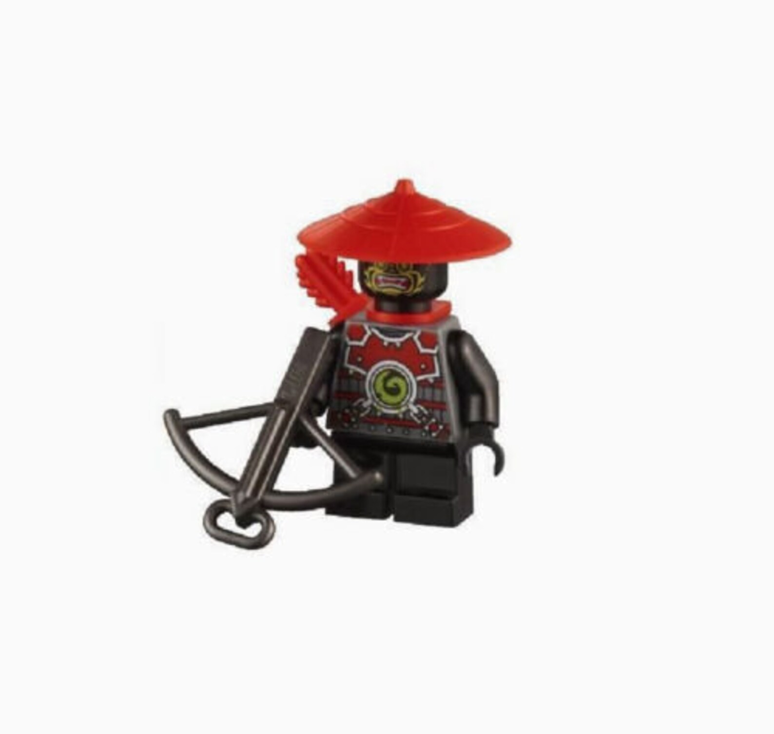 Lego MINIFIGURE Ninjago Scout - Yellow Face Markings /w Crossbow - Etsy