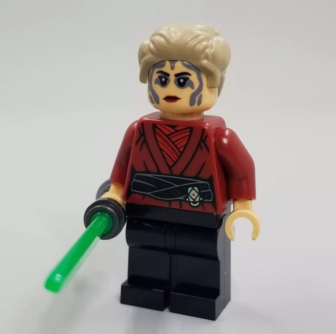 Lego Star Wars MINIFIGURE Morgan Elsbeth Black Legs /w Sword - Etsy