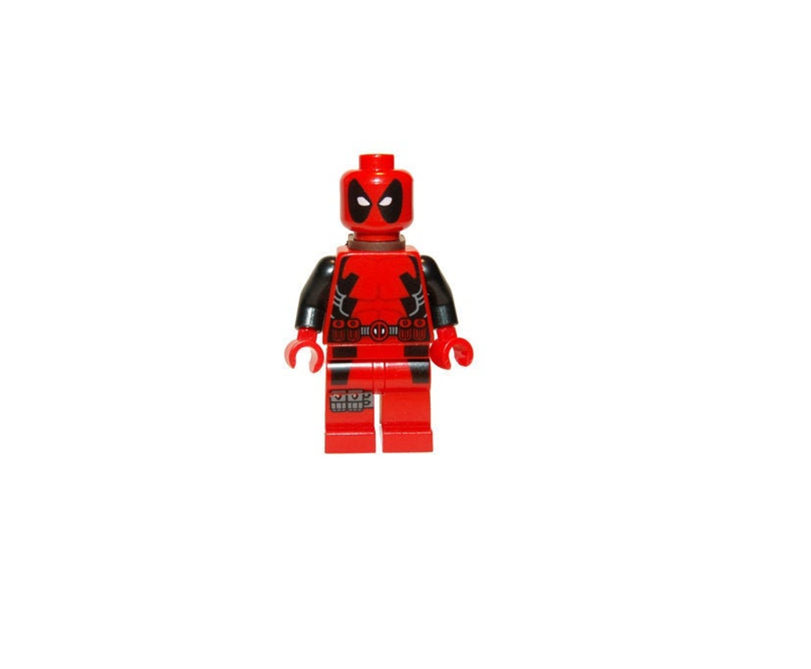 Lego MINIFIGURE Deadpool - Etsy