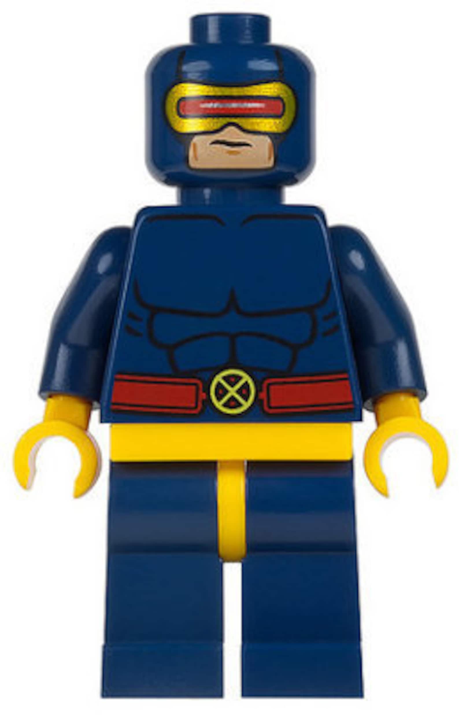 Lego MINIFIGURE X-men Super Hero Cyclops - Etsy