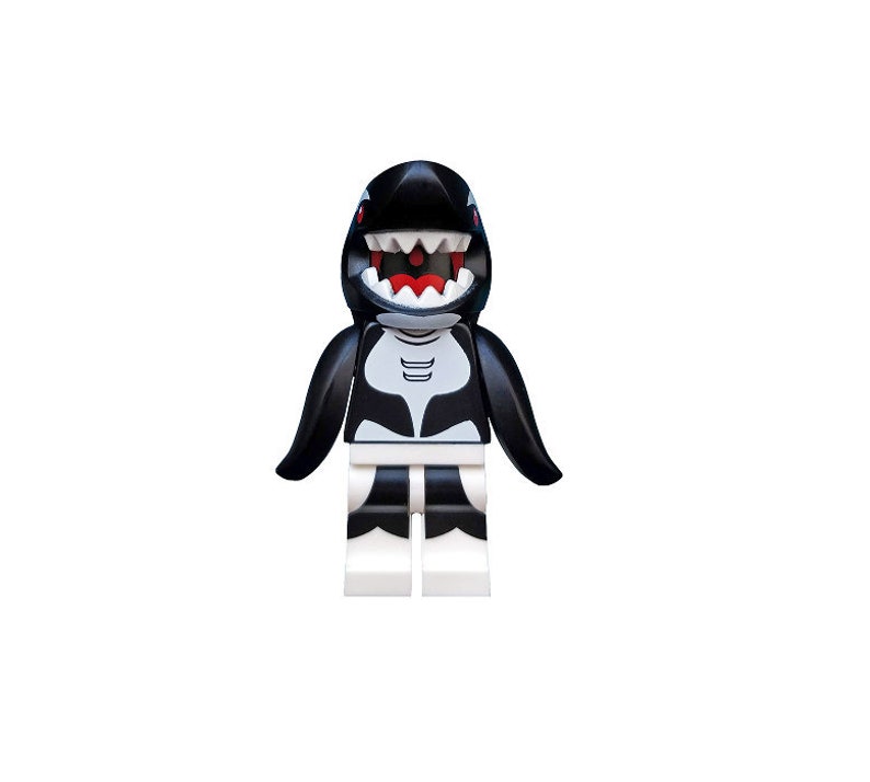 Lego MINIFIGURE Orca Shark Killer Whale, the LEGO Batman Movie, Series ...