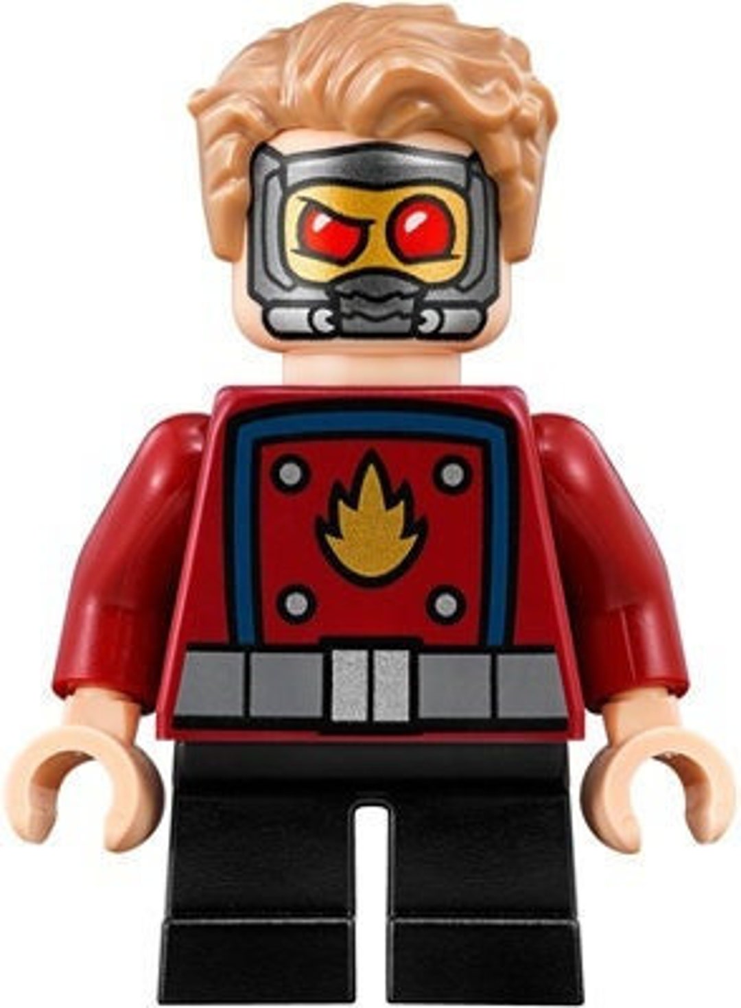 Lego MINIFIGURE Star-lord - Short Legs - Etsy