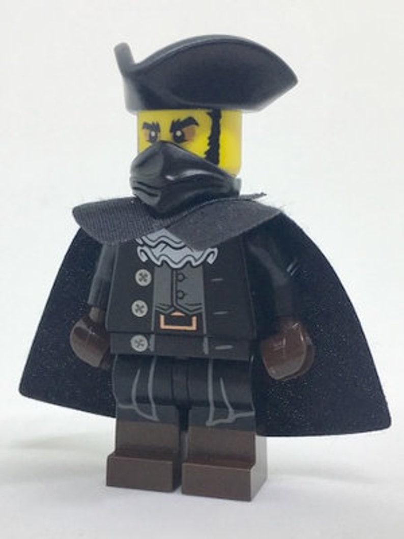 Lego MINIFIGURE the Mystery Man highwayman Series - Etsy