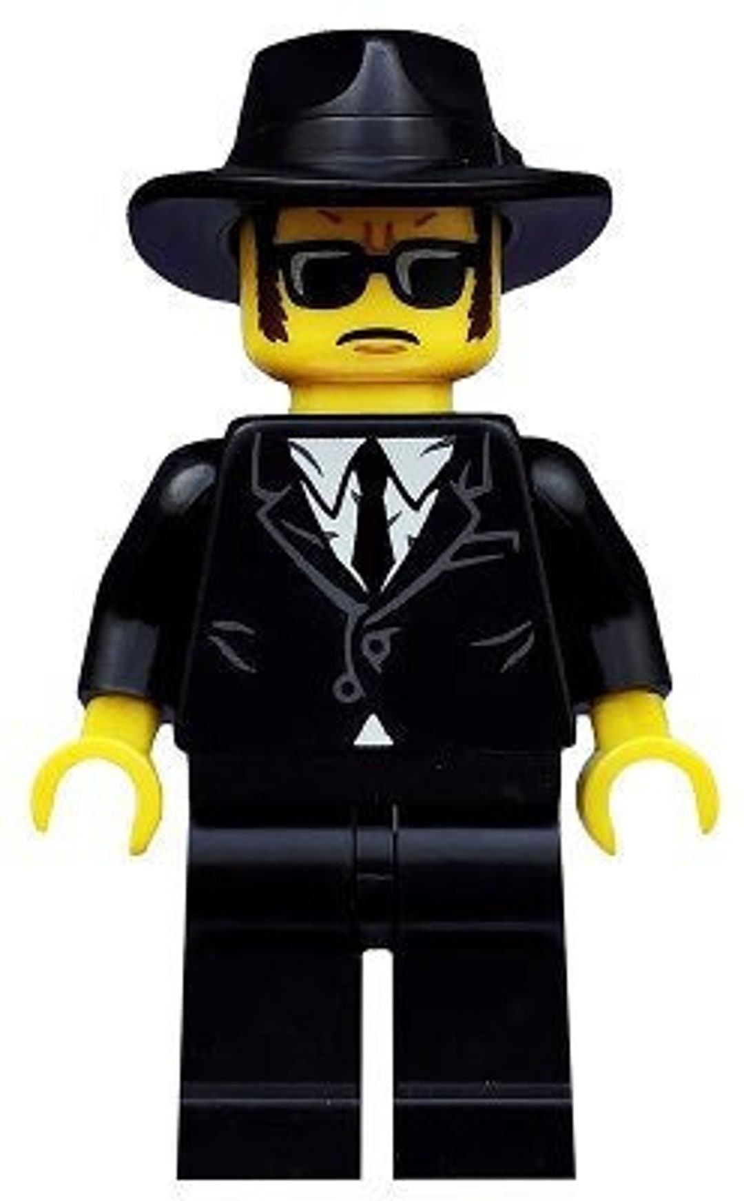 Lego MINIFIGURE Mob Boss Player Tough Saxophone Guy Musical Instrument ...